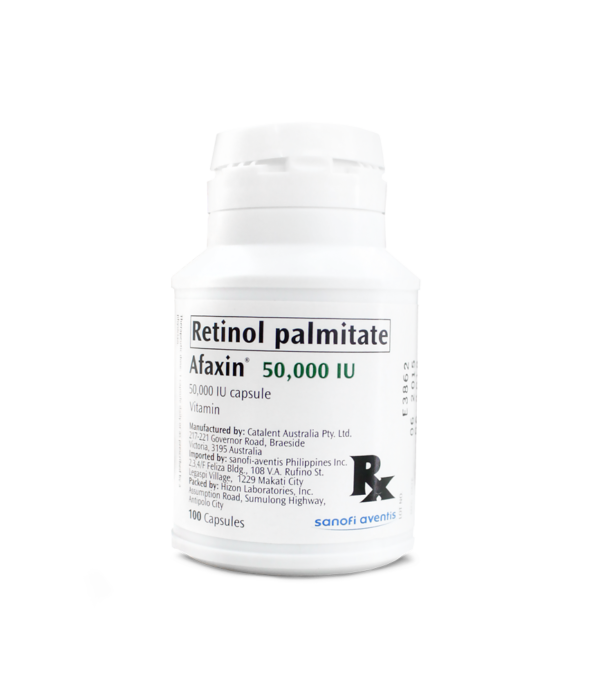 AFAXIN Retinol Palmitate (Vit. A) 50000IU Capsule 100's price in the ...